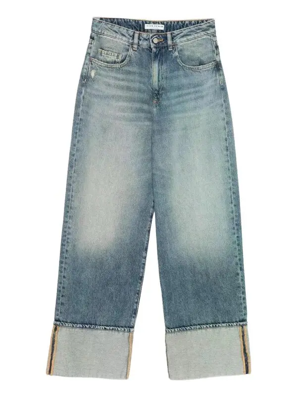 ICON DENIM LOS ANGELES Kiki Wide-leg Jeans - Blue