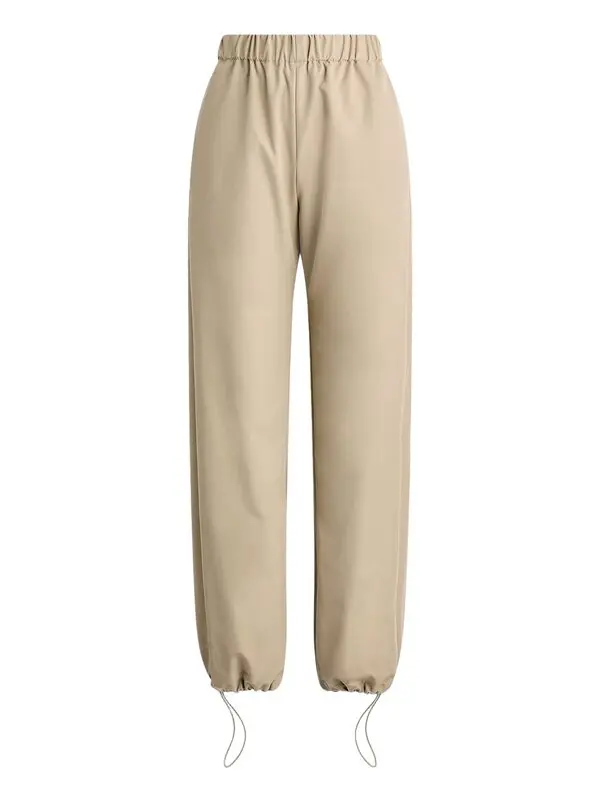 Scanlan Theodore Cotton Twill Cargo Trousers - Trench
