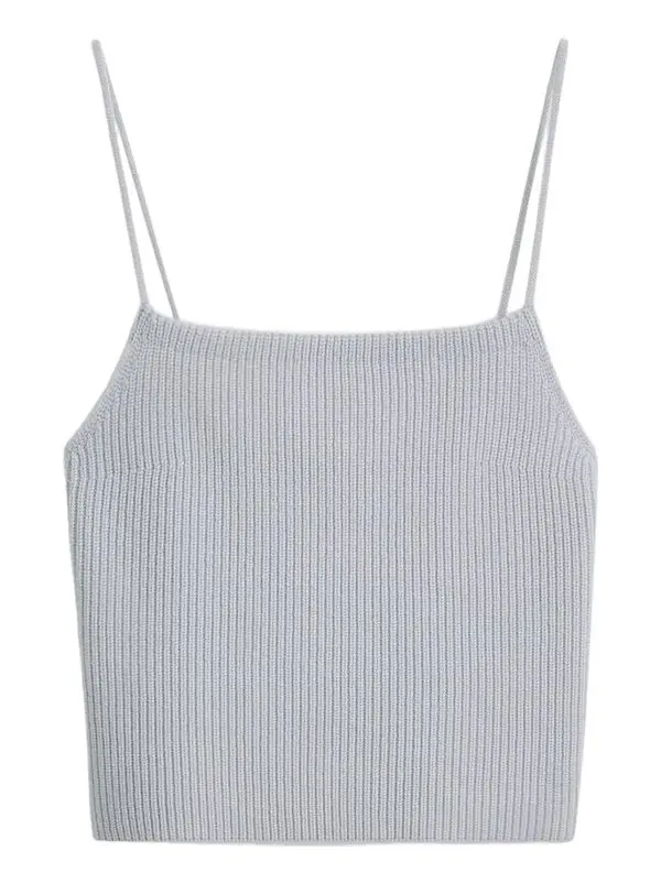 Scanlan Theodore Cashmere Square Neck Camisole - Cloud