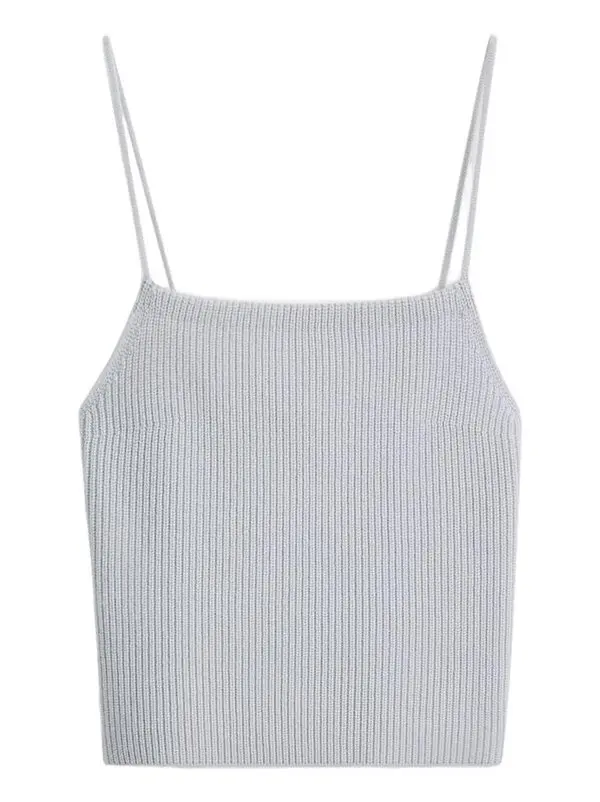 Scanlan Theodore Cashmere Square Neck Camisole - Cloud