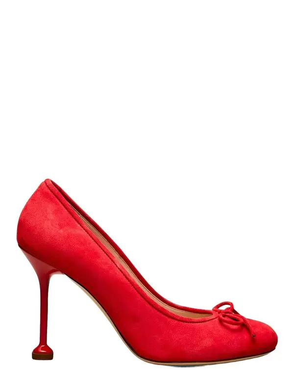 Scanlan Theodore Ballerina Pump - Red