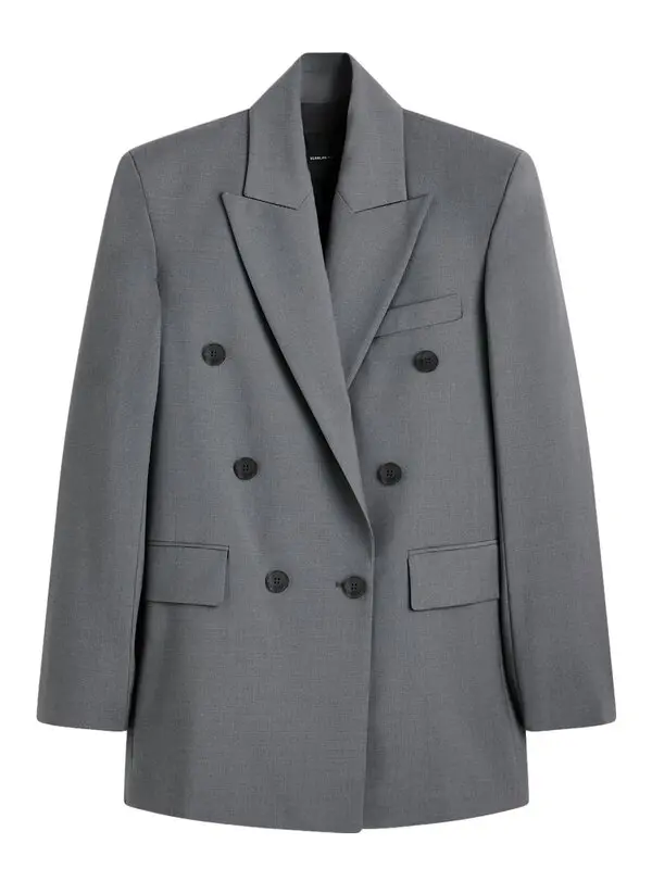 Scanlan Theodore Double Breasted Jacket - Grey