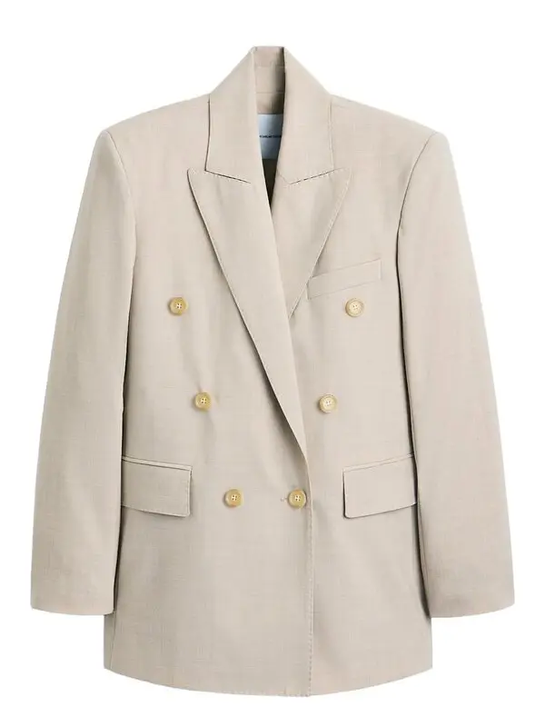 Scanlan Theodore Double Breasted Jacket - Parchment