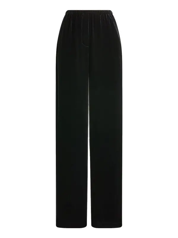 Scanlan Theodore Velvet Soft Trouser - Black