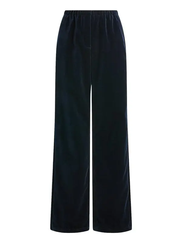 Scanlan Theodore Velvet Soft Trouser - Navy
