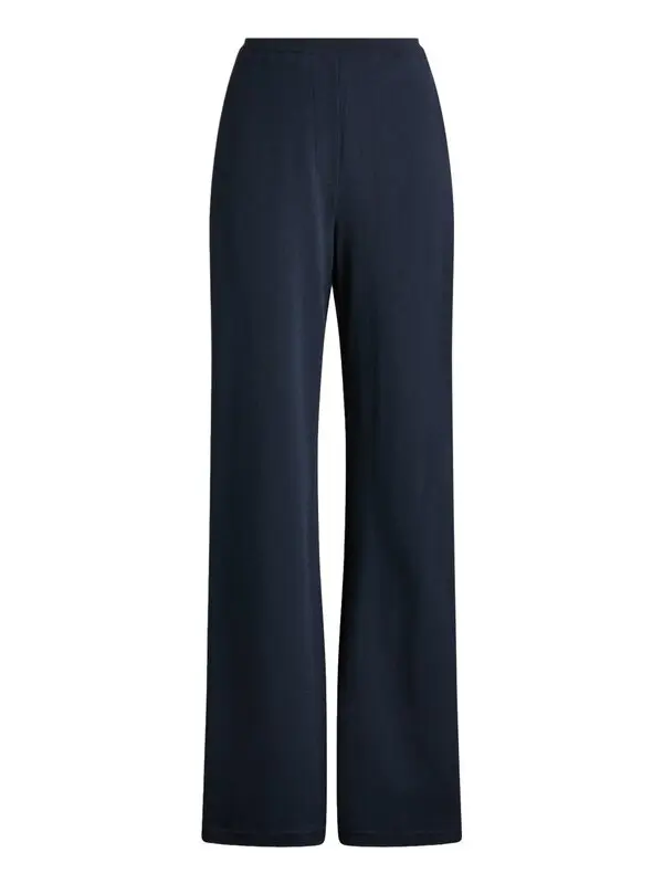 Scanlan Theodore Crepe Knit Soft Trouser - Navy
