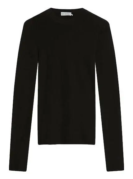 Scanlan Theodore Babywool Crew Neck Sweater - Black