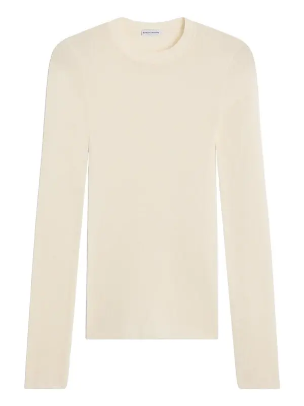 Scanlan Theodore Babywool Crew Neck Sweater - Ivory