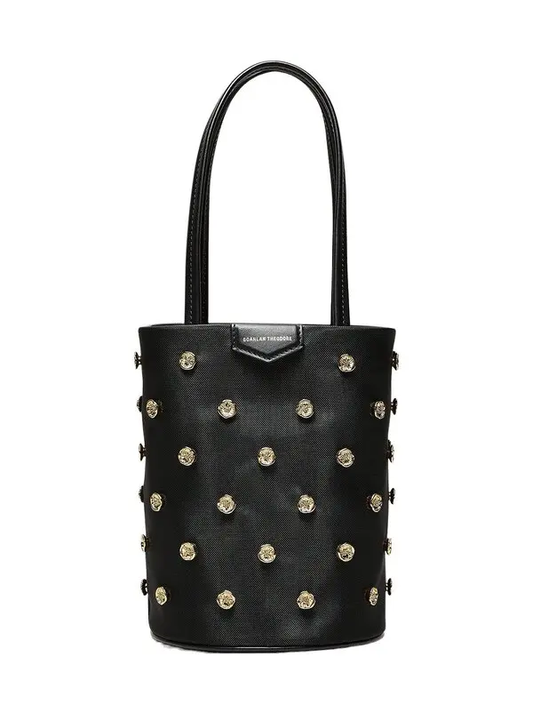 Scanlan Theodore Poppy Mesh Bucket Bag - Black