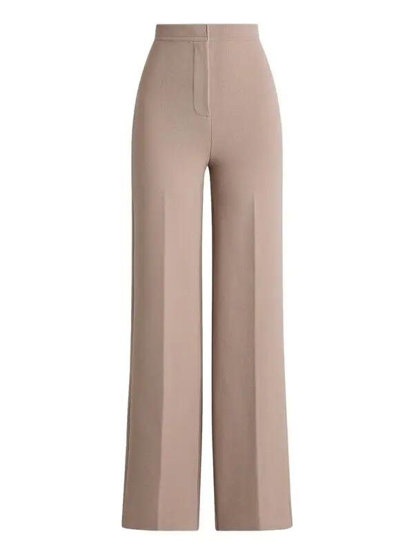 Scanlan Theodore Crepe Knit Trousers - Oat