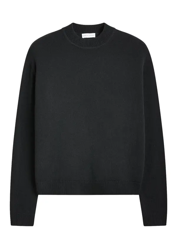 Scanlan Theodore Cashmere Wool Crewneck Sweater - Black