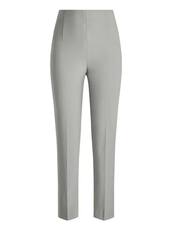 Scanlan Theodore Italian Highwaist Slim Trouser - Dove