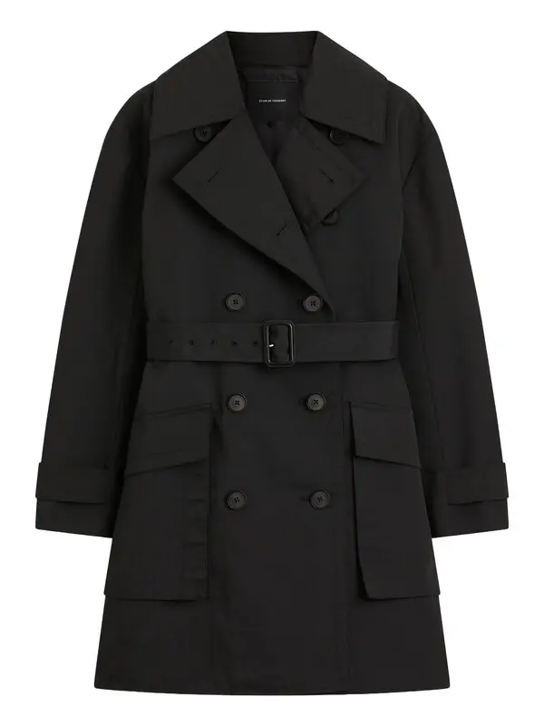 Scanlan Theodore Trench Coat - Black