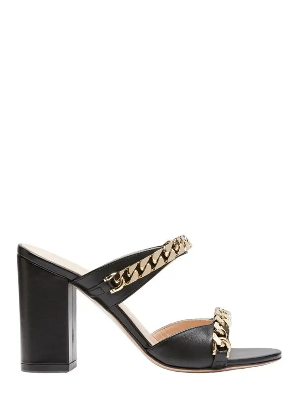 Scanlan Theodore Sandal With Chain Detail - Black