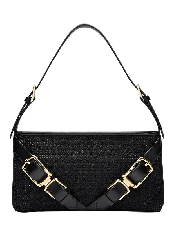 Scanlan Theodore Buckle Shoulder Bag - Black