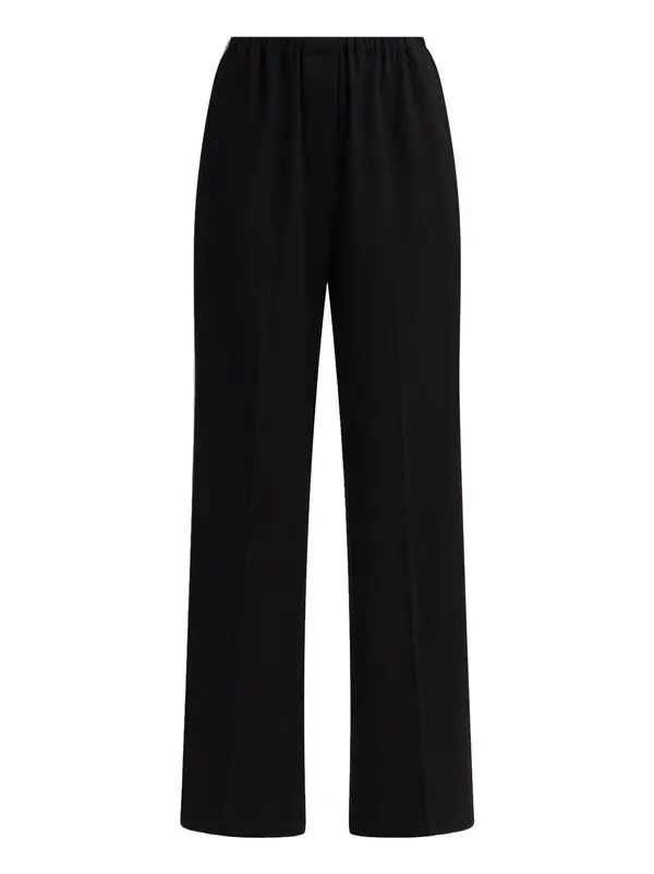 Scanlan Theodore Wool Blend Soft Trouser - Black
