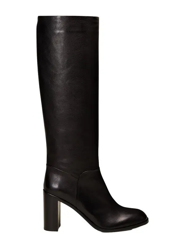 Scanlan Theodore Tailored Leather Knee-high Boots - Black