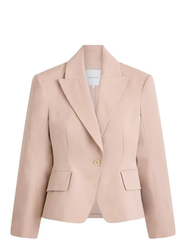 Scanlan Theodore Sateen Tailored Jacket - Military Pink