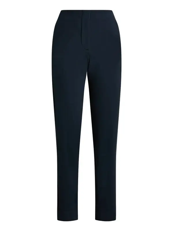 Scanlan Theodore Italian Tailored Crop Trousers - Navy