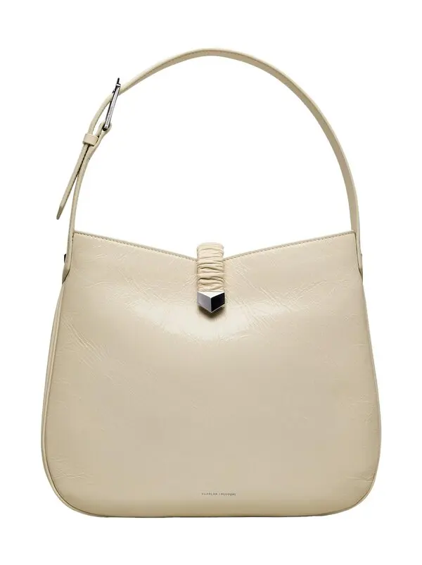 Scanlan Theodore Athene Leather Handbag - Talc