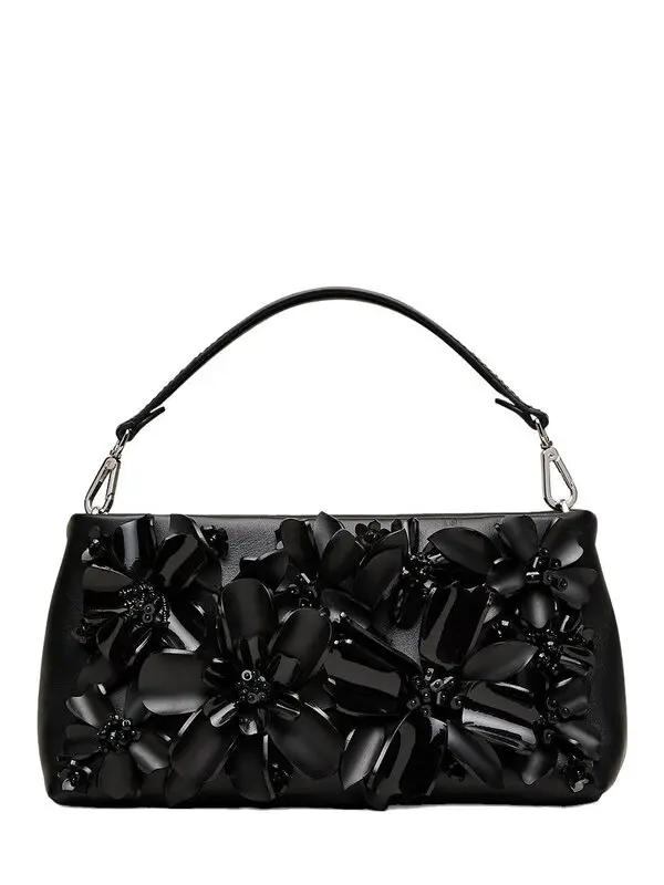 Scanlan Theodore Flora Mini Top Handle Bag - Black