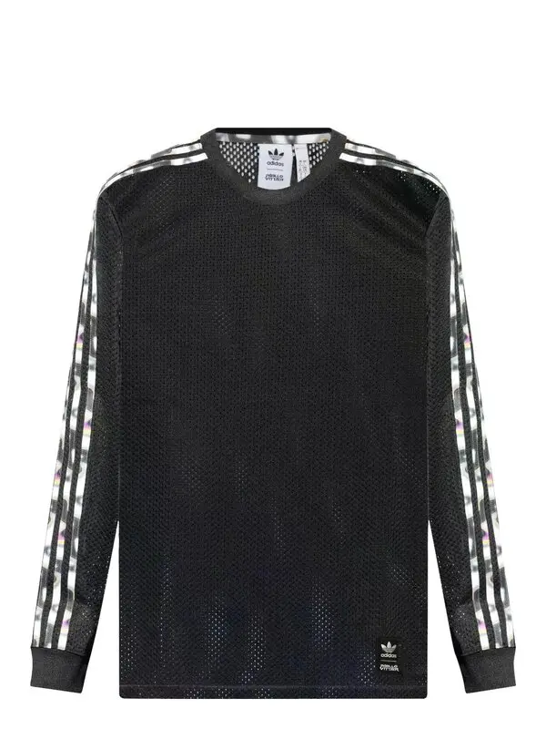 Adidas Pride 3-stripe Mesh T-shirt - Black