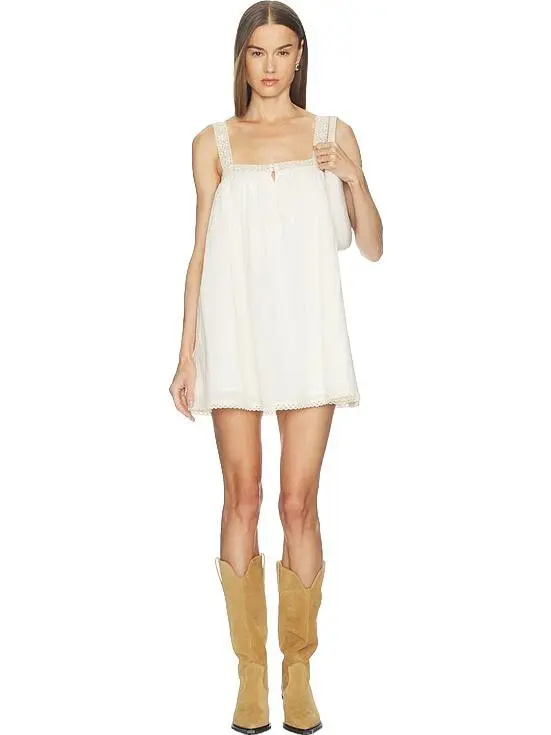 LOBA Cari Mini Dress - Ivory