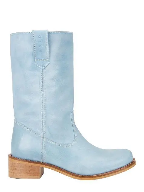 DICO COPENHAGEN Julia Gaucho Boot - Light Blue
