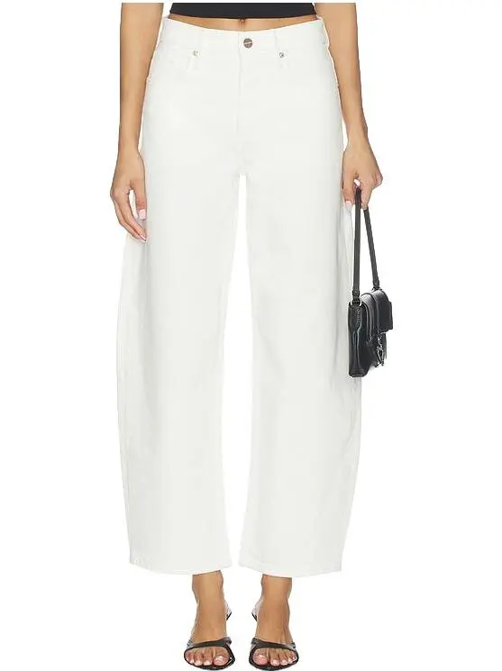 ALLSAINTS Sadie Barrel Jeans - Ecru White