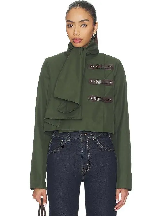 LOVERS AND FRIENDS Florence Jacket - Forest Green