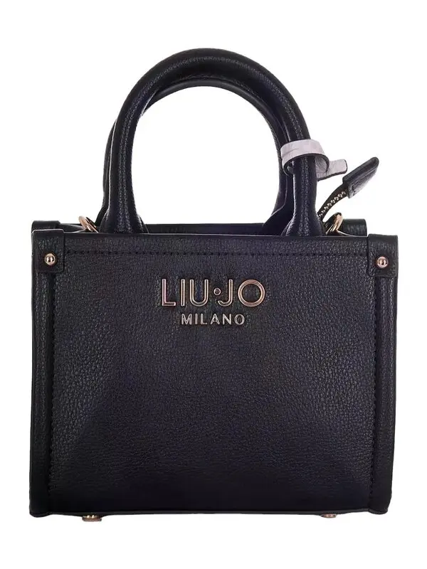 Liu Jo Mini Bag With Charm Detail - Black