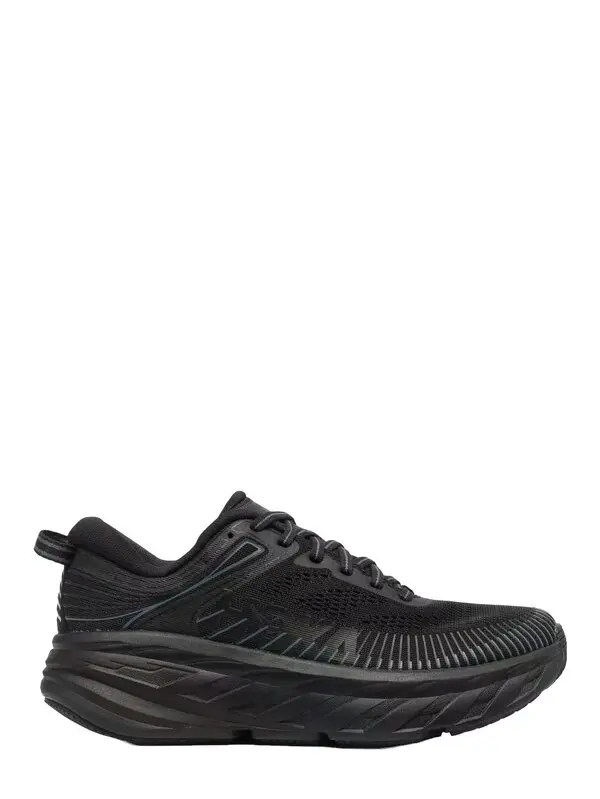 HOKA® Panelled Low-top Sneakers - Black