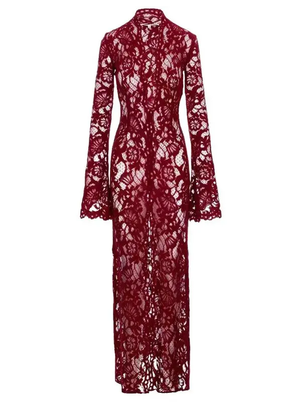 MANURI Sally Maxi Dress - Red