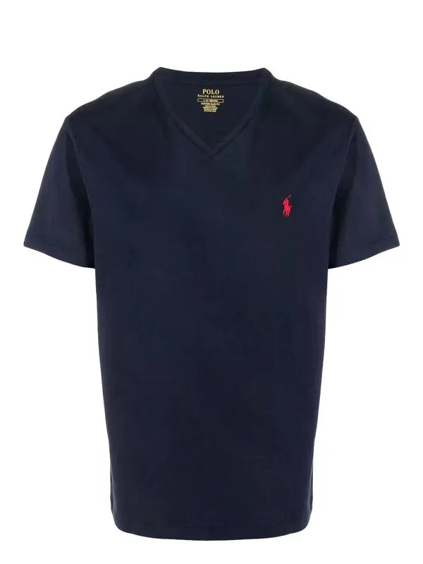 Polo Ralph Lauren Embroidered Logo T-shirt - Blue