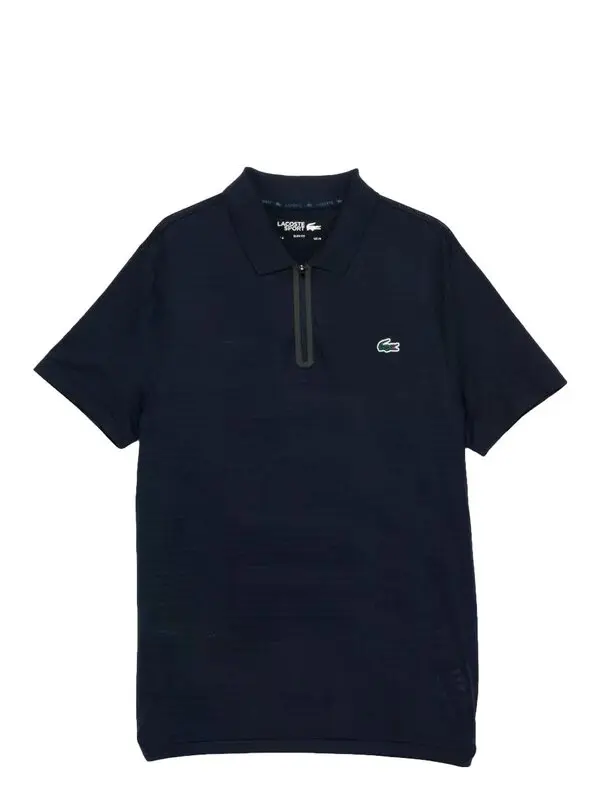 Lacoste Tennis Jacquard Polo Shirt - Blue