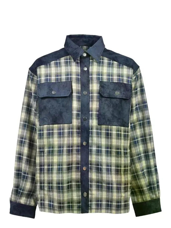 BREATH Check Pocket Shirt - Neutrals