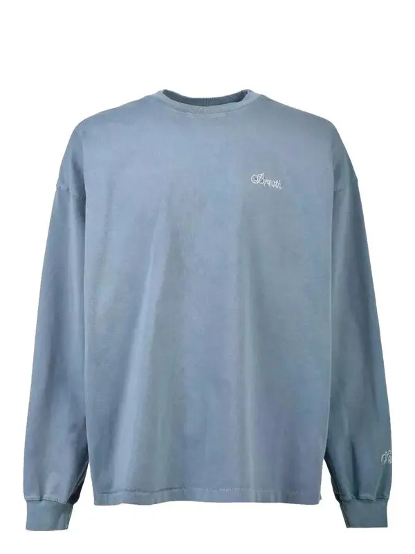 BREATH Long-sleeve T-shirt - Blue
