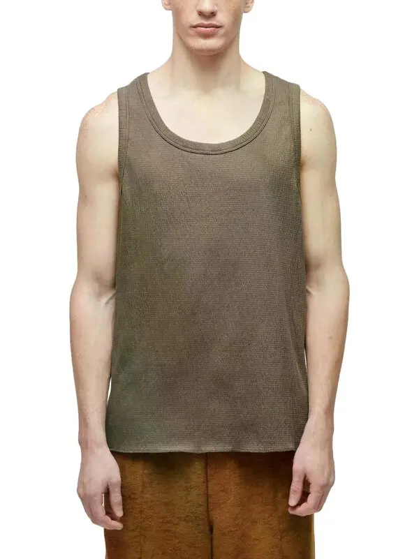 OSKLEN Sleeveless Tank Top - Green