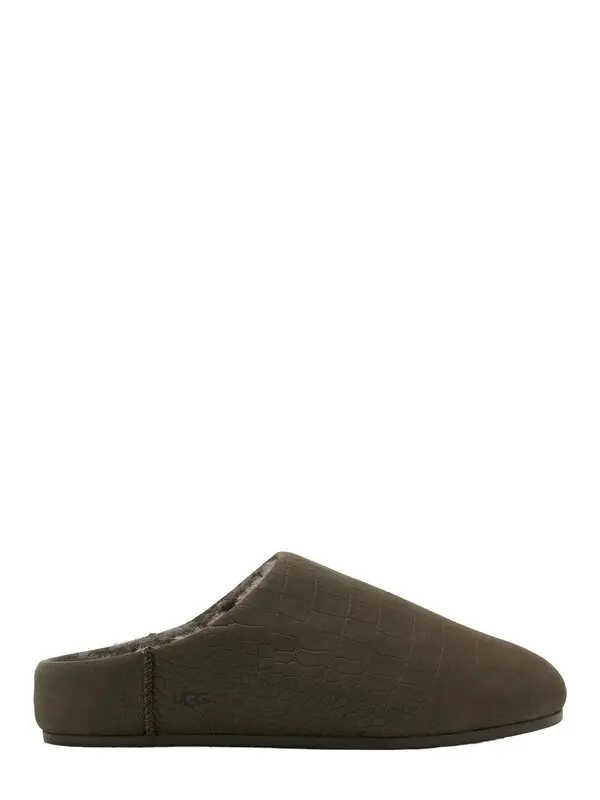 UGG Elea Sheepskin Slippers - Grey
