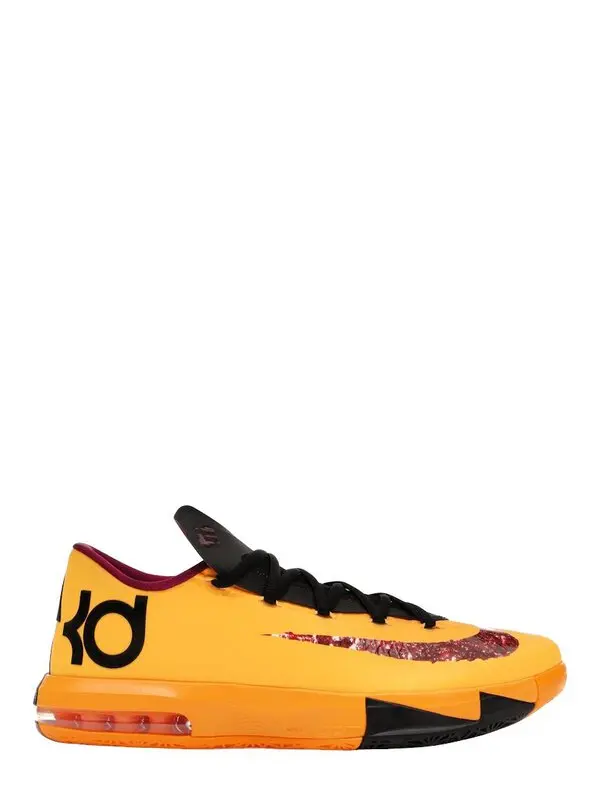 Nike Kd 6 Peanut Butter & Jelly Sneakers - Laser Orange/raspberry Red/black