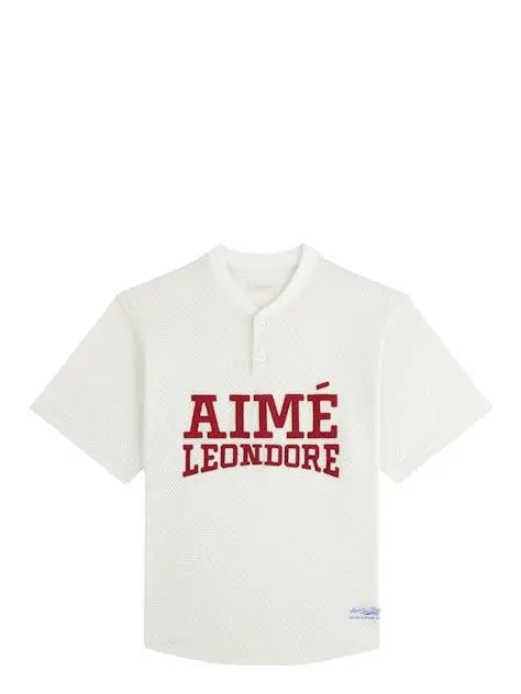 Aimé Leon Dore Mesh Batting Practice Jersey - Bright White