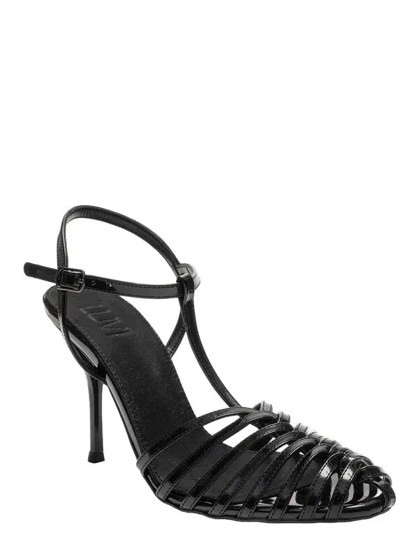 PROLOGUE SHOES Pasion Stiletto Pump - Black Patent