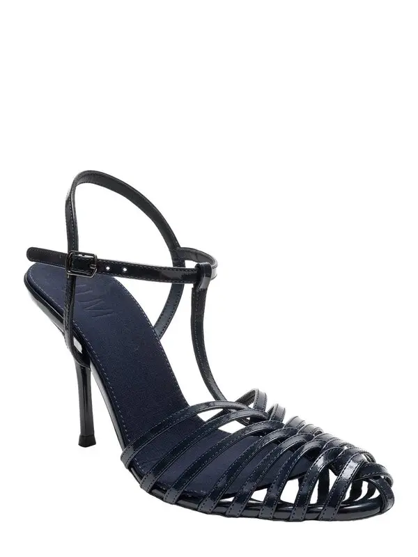 PROLOGUE SHOES Pasion Stiletto Pump - Navy Patent
