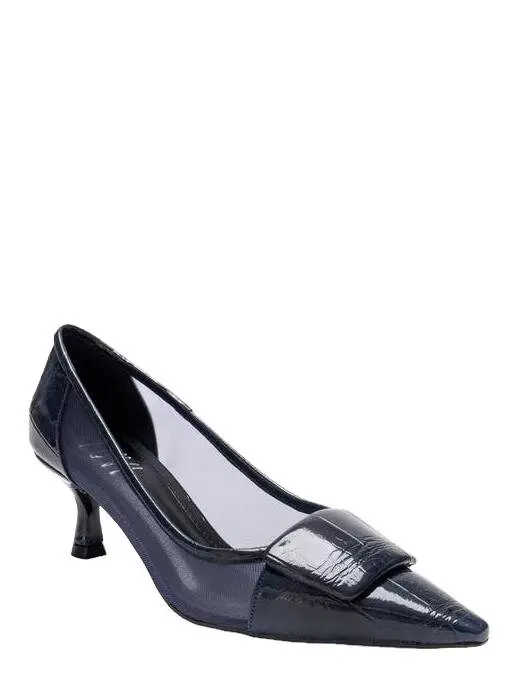 PROLOGUE SHOES Stiletto Pumps - Navy Patent
