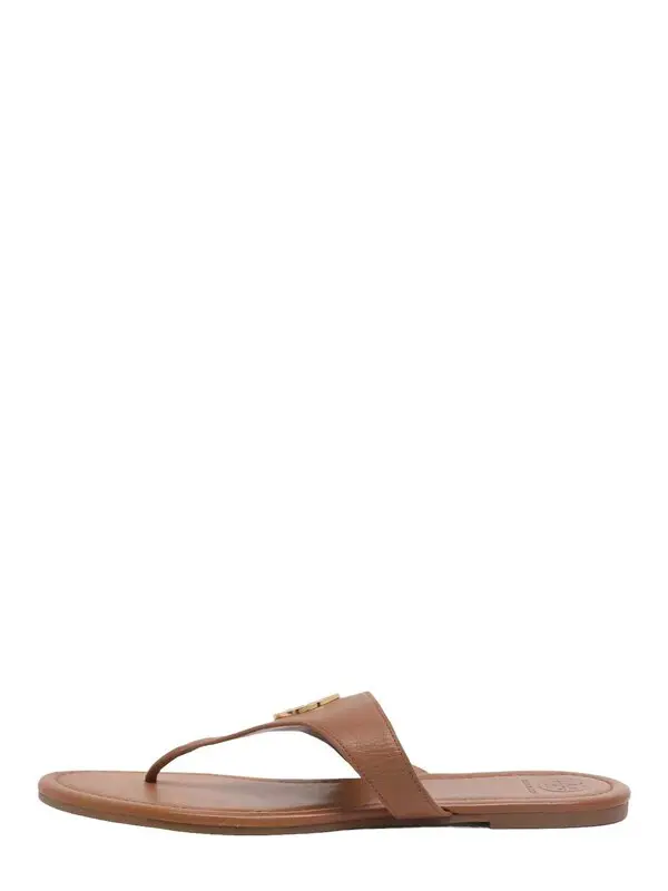 Tory Burch Benton Flat Sandals - Brown
