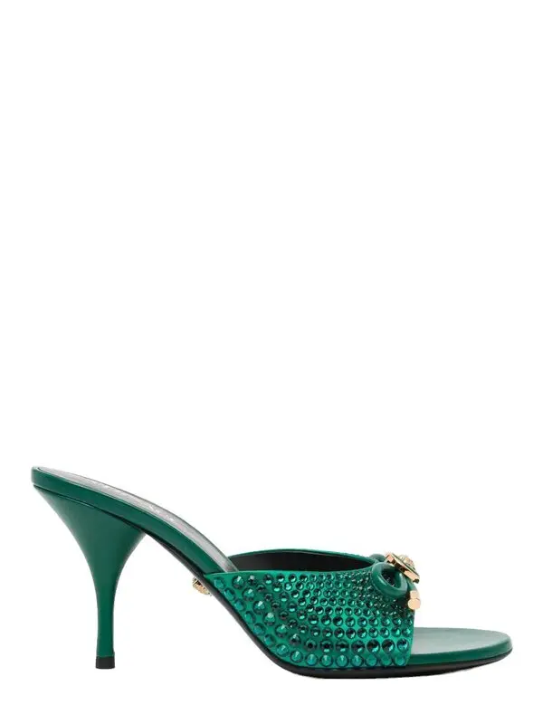 Versace 85mm Opera Sandals - Green