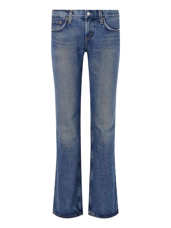 AGOLDE Low-rise Bootcut Jeans - Mid Denim