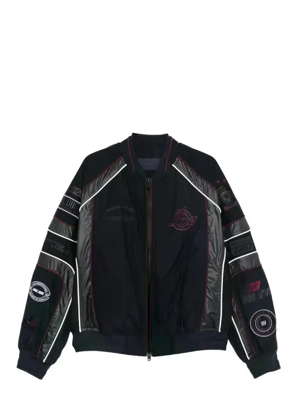 JUUN.J Appliqué Jacket - Black