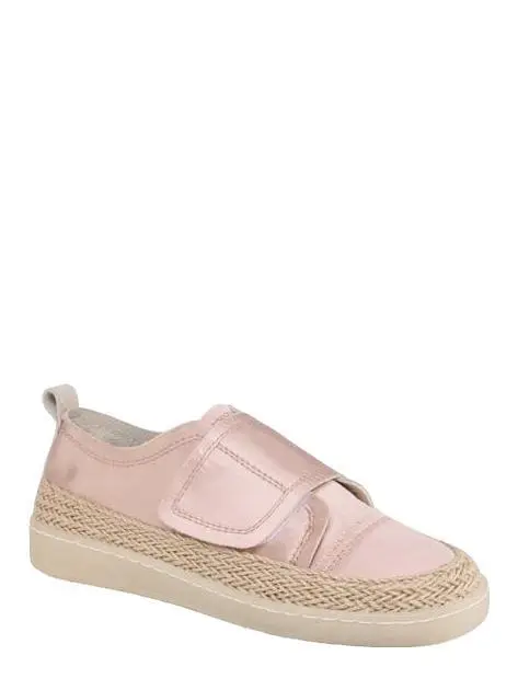 J/SLIDES NYC Hollis Satin Sneaker - Blush
