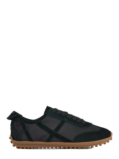 J/SLIDES NYC Emily Suede Sneaker - Black